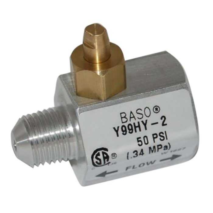 Y99HY Series Manually Operated High Pressure Pilot Adjust Adapter ...